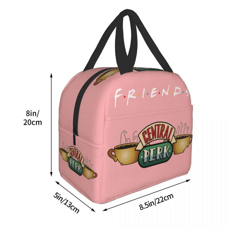 Badu Bg Класическо телевизионно шоу Central Perk Friends Чанта за обяд
