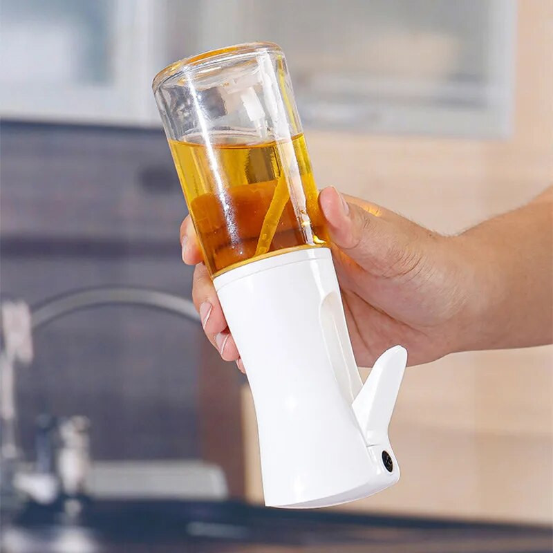 200 мл 300 мл бутилка със спрей за олио Кухня Дозатор за зехтин Къмпинг Барбекю Оцет за печене