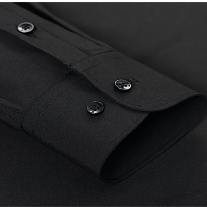 Badu Bg Плюс 6xl мъжка социална риза нови есенни пролетни бизнес рокли ризи които не се