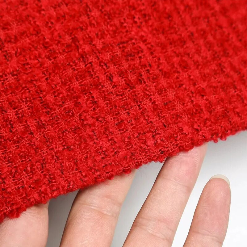 Badu Bg Hxao Мини пола за жени Къси поли от червен туид Модна пола с линия Есенни женски