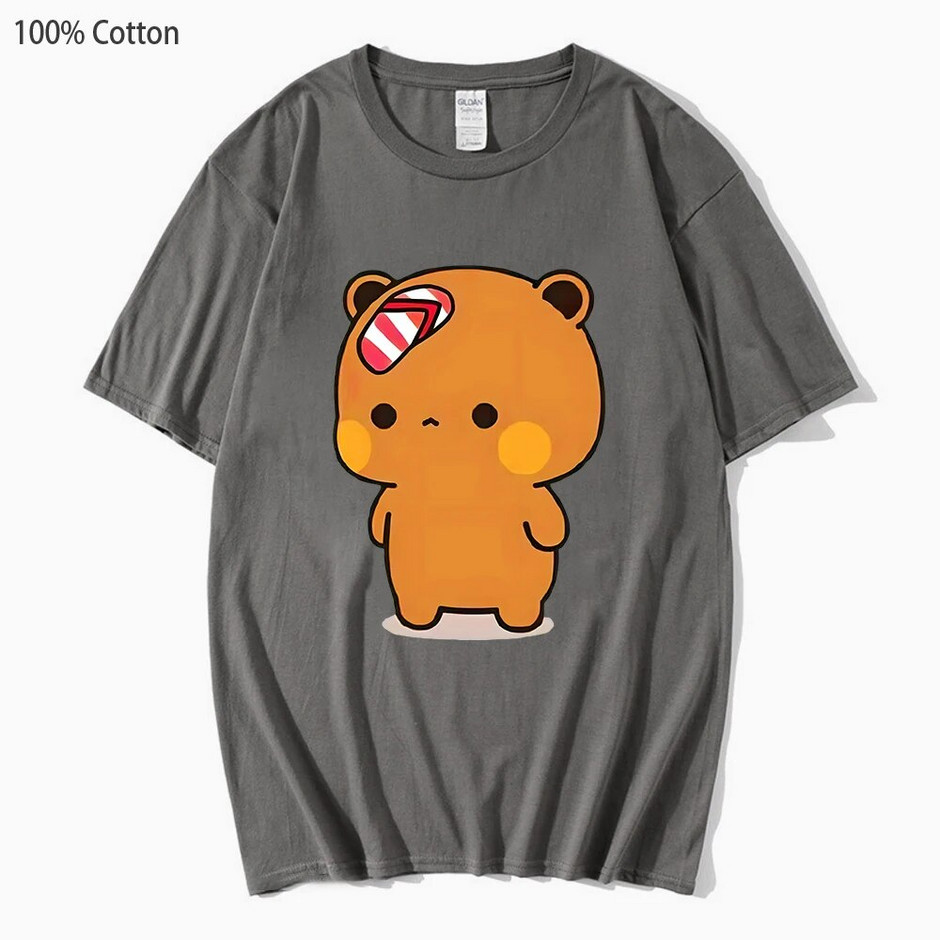 Badu.bg Карикатура Panda Bear Bubu и Dudu Тениска Жени Мъжки 100% памук ...