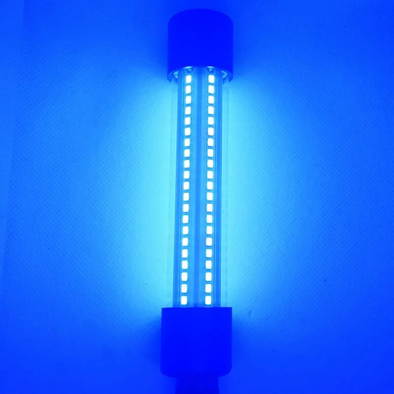 Badu.bg LED светлини за риболов 15W DC12V IP68 Зелена лампа за подводен ...