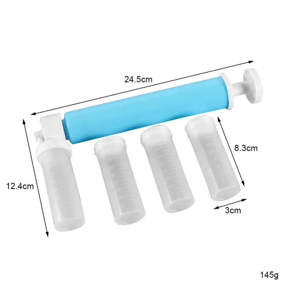 Пазарувайте Baked Ръчна пръскачка за торта Ръчно оцветяване на торта Прах за прах Съдове за